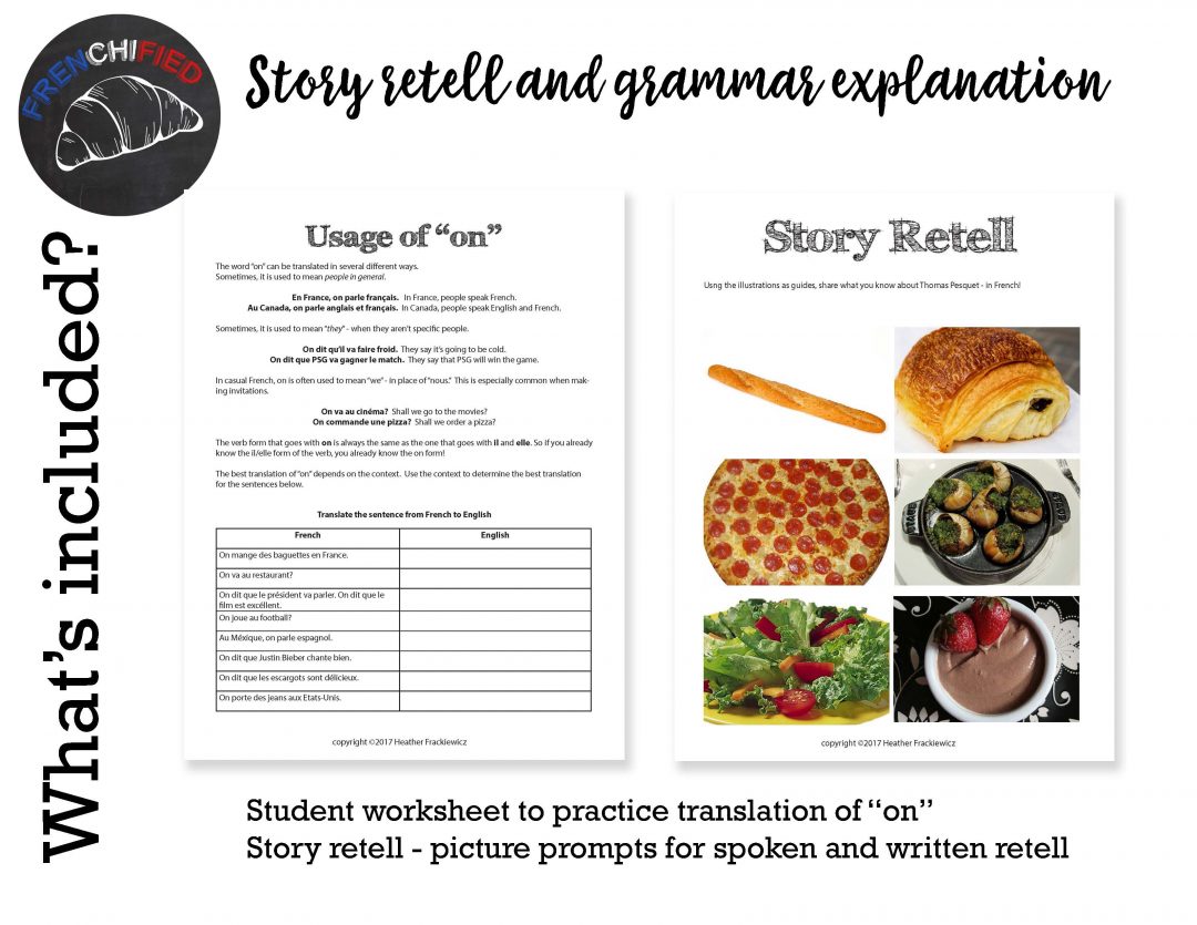 Full French food lesson plan - and 14 other fun CI lessons