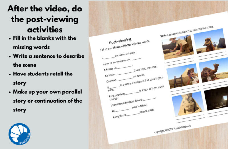 The Egyptian Pyramids French Movie Talk