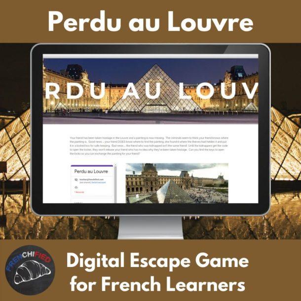 Versailles digital escape game in French and English