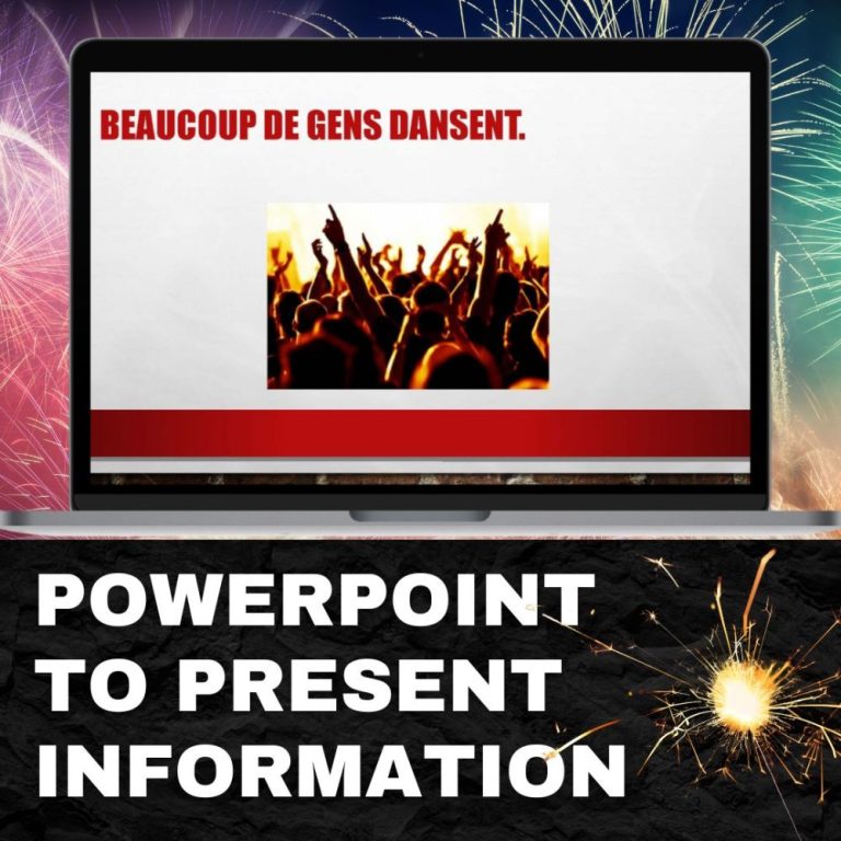 Le Nouvel An French Comprehensible Input lesson plan