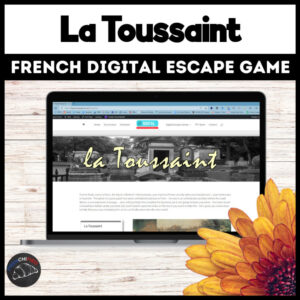 French Halloween digital escape game - la Toussaint