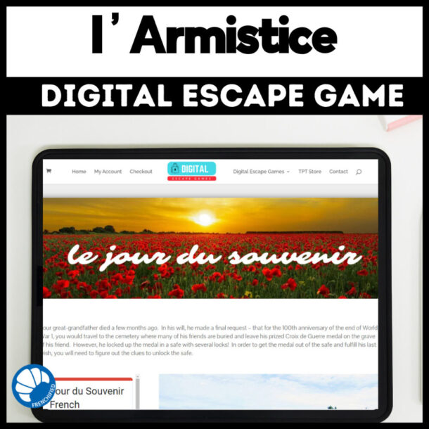 French Summer vocabulary - French end of year activities - digital ...