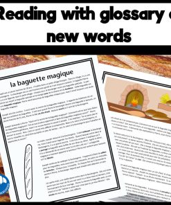The Baguette Magique French short story