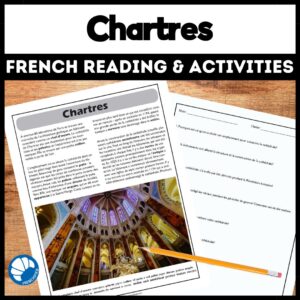 Social media French reading activity