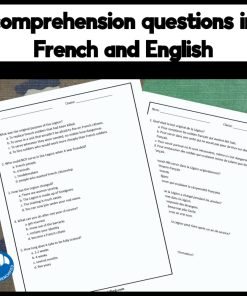 The French Foreign Legion French reading activity