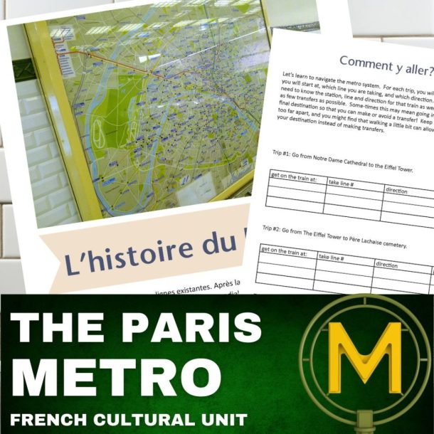 French culture reading comprehension activities | French culture bundle