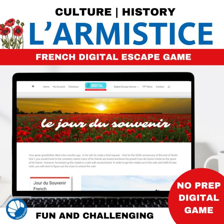 Armistice Digital Escape Game - Le jour du Souvenir