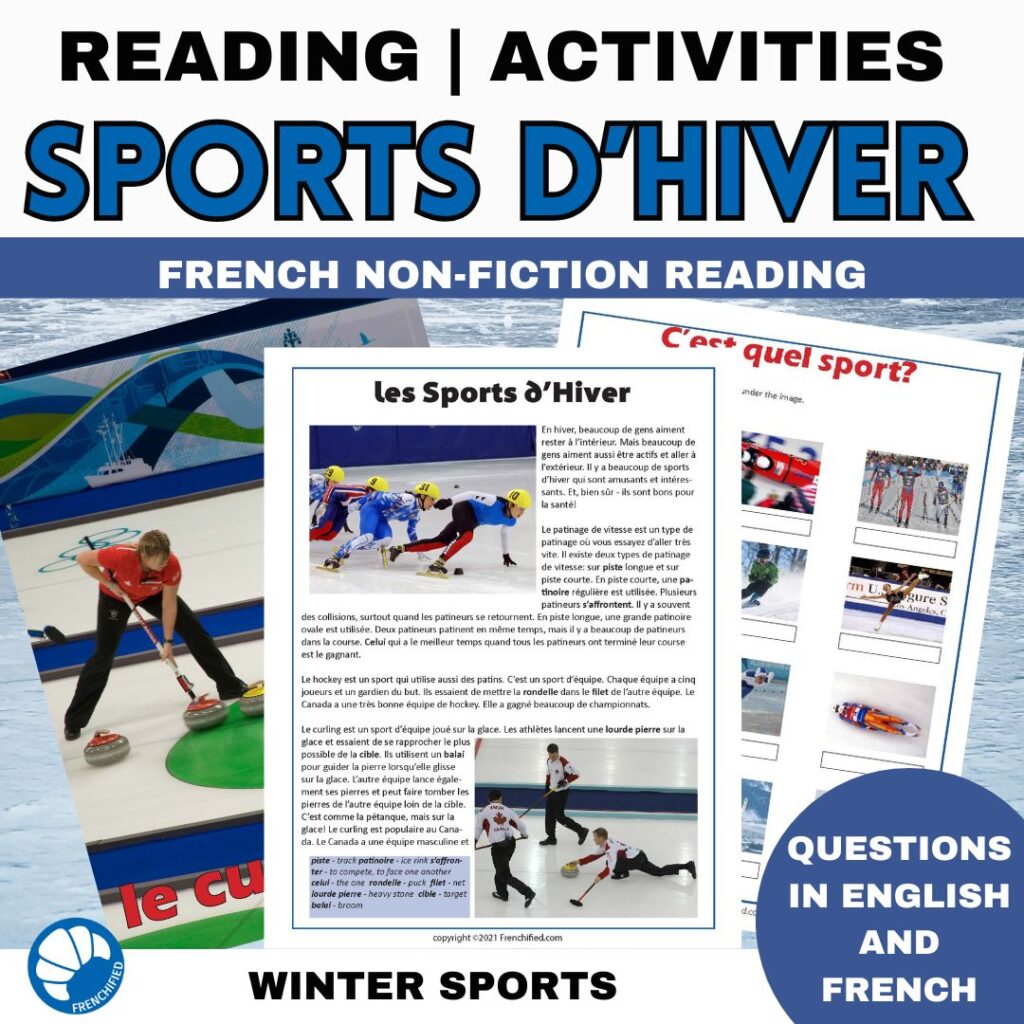 Natural Disasters bundle French reading comprehension Natural Disasters ...