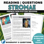 Stromae French reading activity