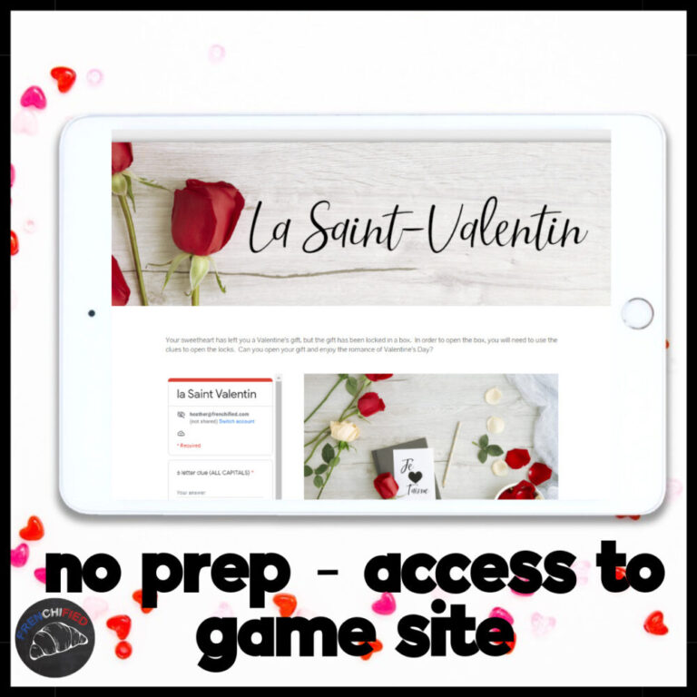 French Summer vocabulary - French end of year activities - digital ...