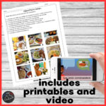 Bon Appétit - French Comprehensible Input unit 7 for beginning French