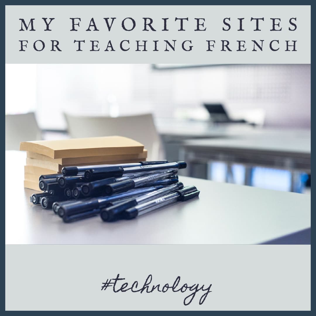 4 favorite sites for teaching French
