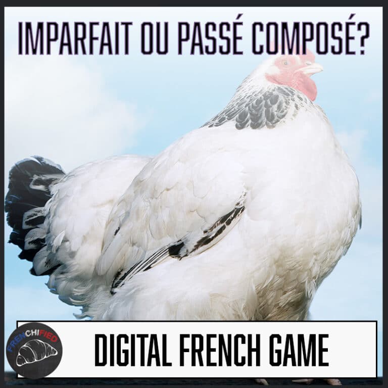 Digital game to practice Passé simple irregular verbs