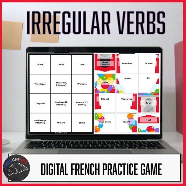 French imparfait digital practice game