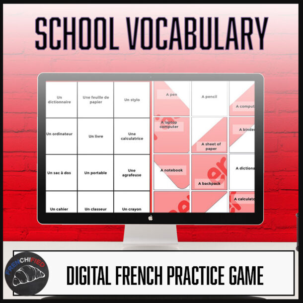 French imparfait digital practice game