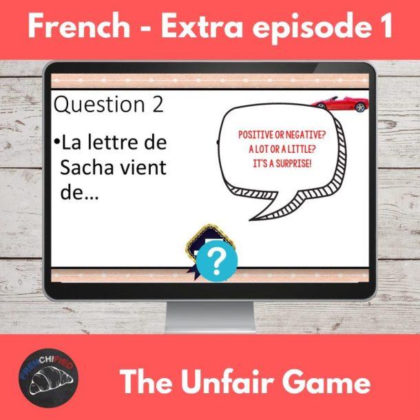 French Direct and Indirect Object Pronouns Game