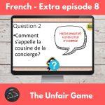 French Extra episode 9 - It's Not Fair Game review game