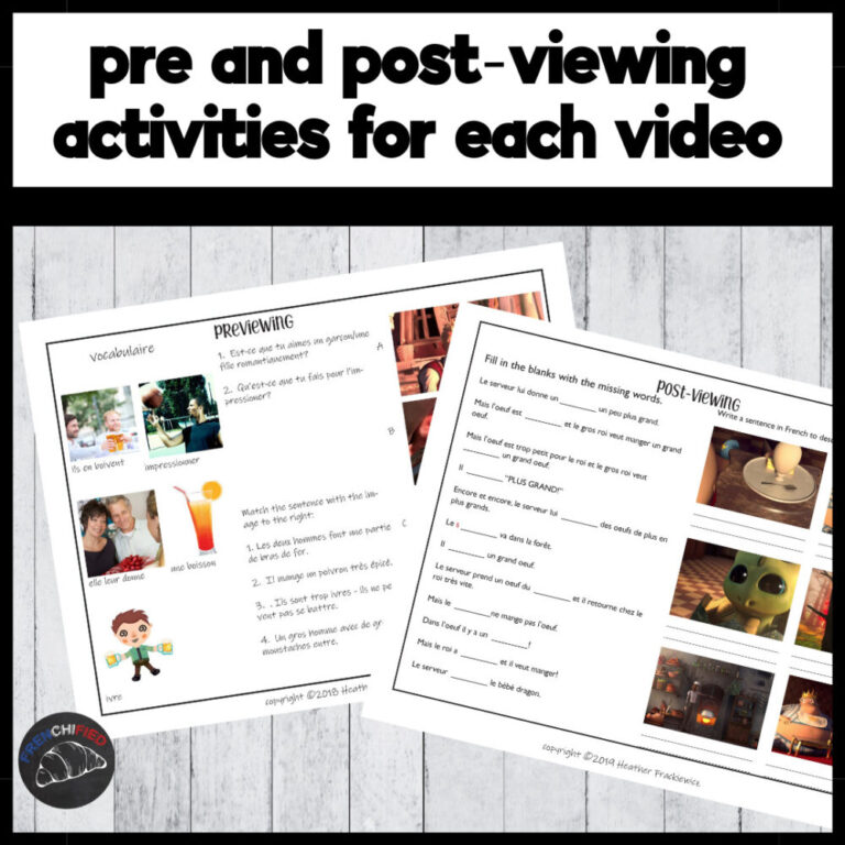 Extra French episode 12 worksheets - Fou de Foot