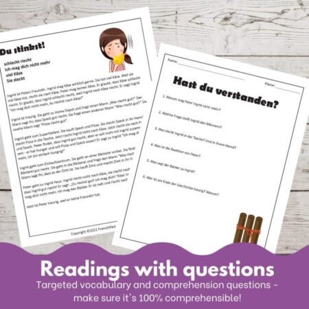 Du Stinkst German Comprehensible Input Lesson