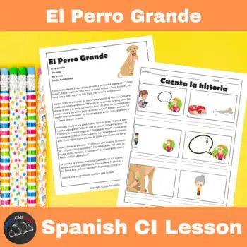 El Mal Chef Spanish Comprehensible Input Lesson
