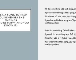 French ER verbs lesson plan