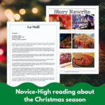 Le Noël French Christmas Lesson - comprehensible input