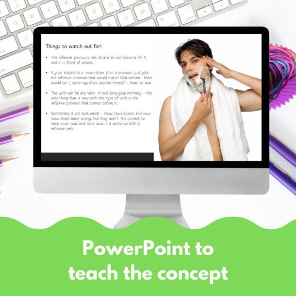 French ER verbs lesson plan