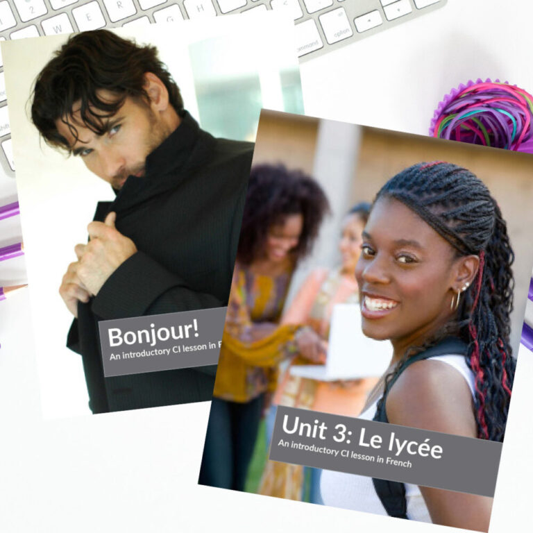 French CI Units - 6 Quality units for the CI classroom