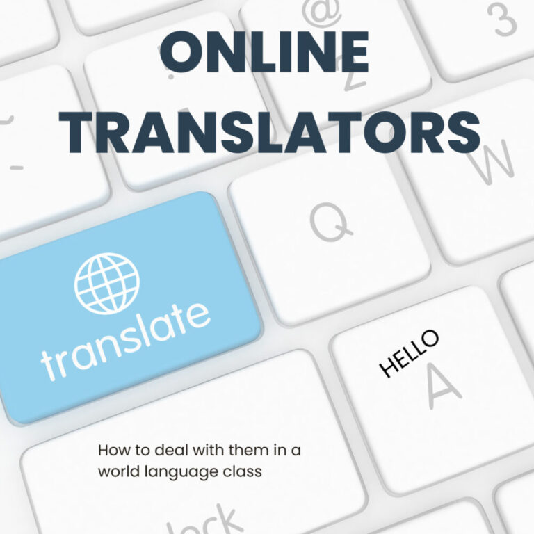Using online translators in French class