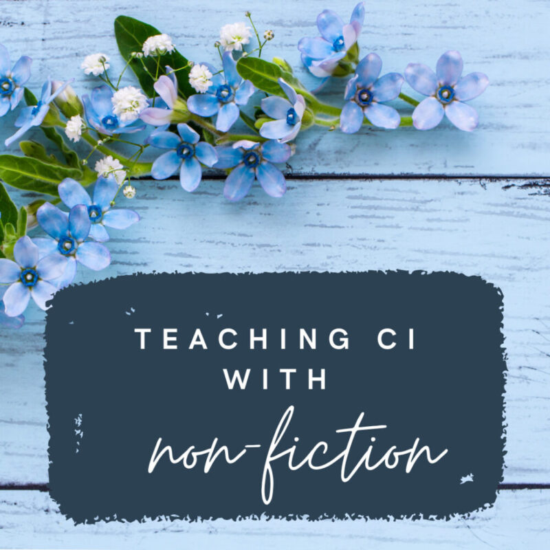 Teaching CI with non-fiction - another effective tactic