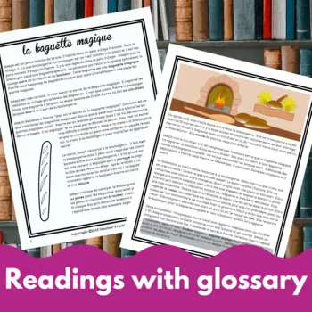 French reading comprehension activities | Short Story Bundle - French ...