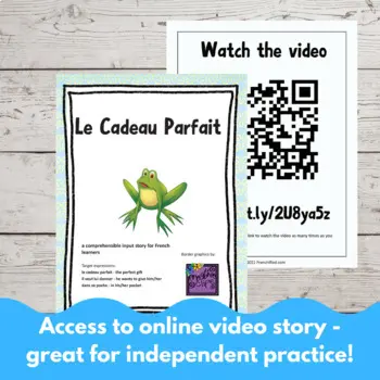 French Short Story bundle 1 Comprehensible Input