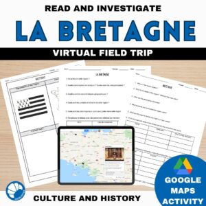 Brittany virtual field trip for French learners