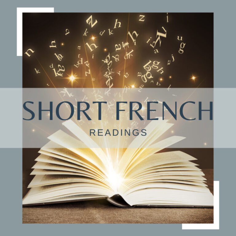 200 Interesting short French readings to make the leap from novice-high to intermediate-low
