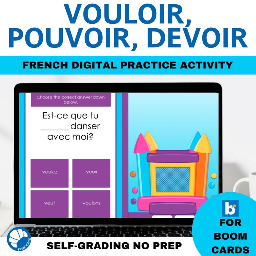 French quel quels quelle quelles - Boom™ Cards