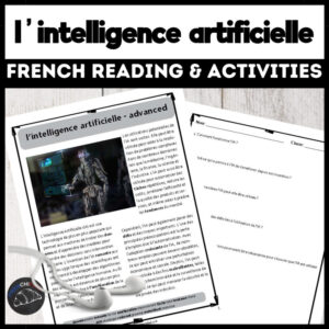 Coco Chanel French reading comprehension activity