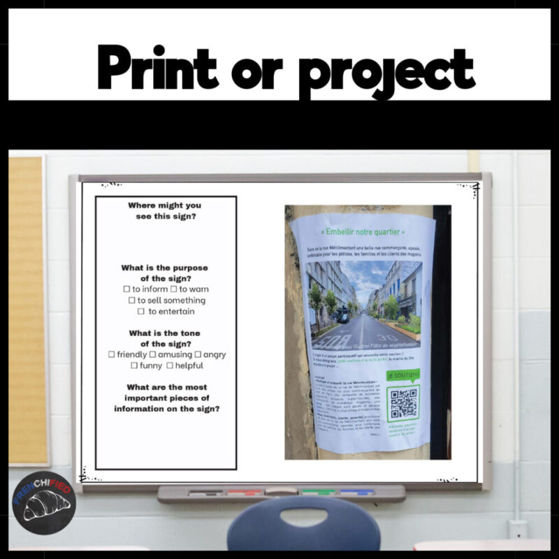 100 French signs - set 3