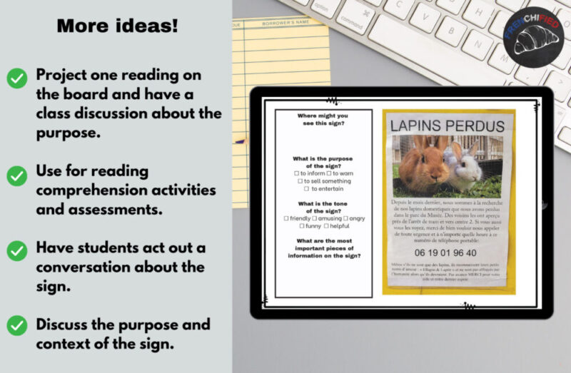 100 French signs - set 3