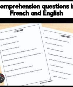 Extra French episode 11 worksheets - Les Vacances