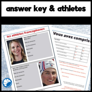 Coco Chanel French reading comprehension activity