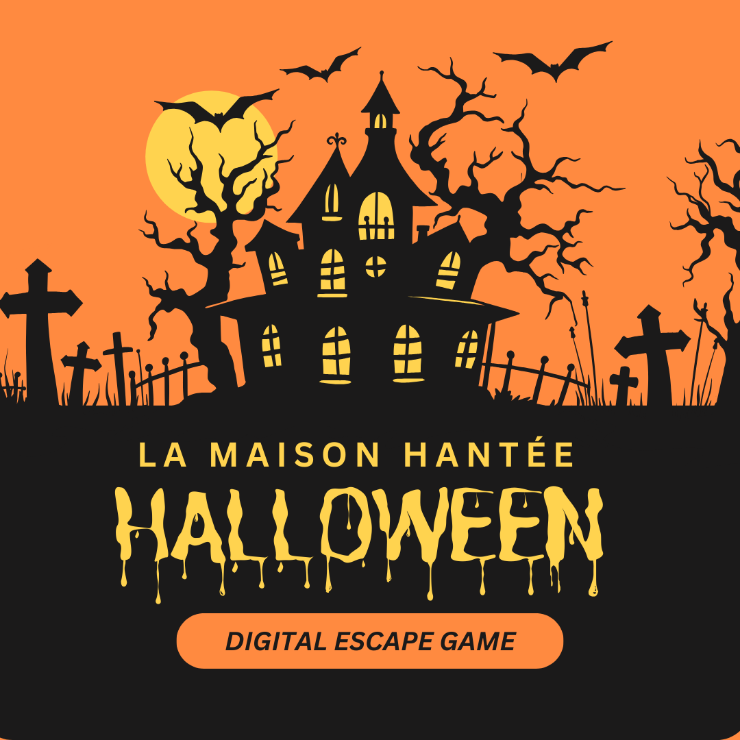 New French Halloween game with 5 fun tasks!